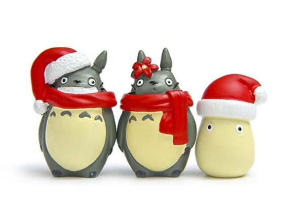 Figurine Totoro Père Noël - Ghibli Shop