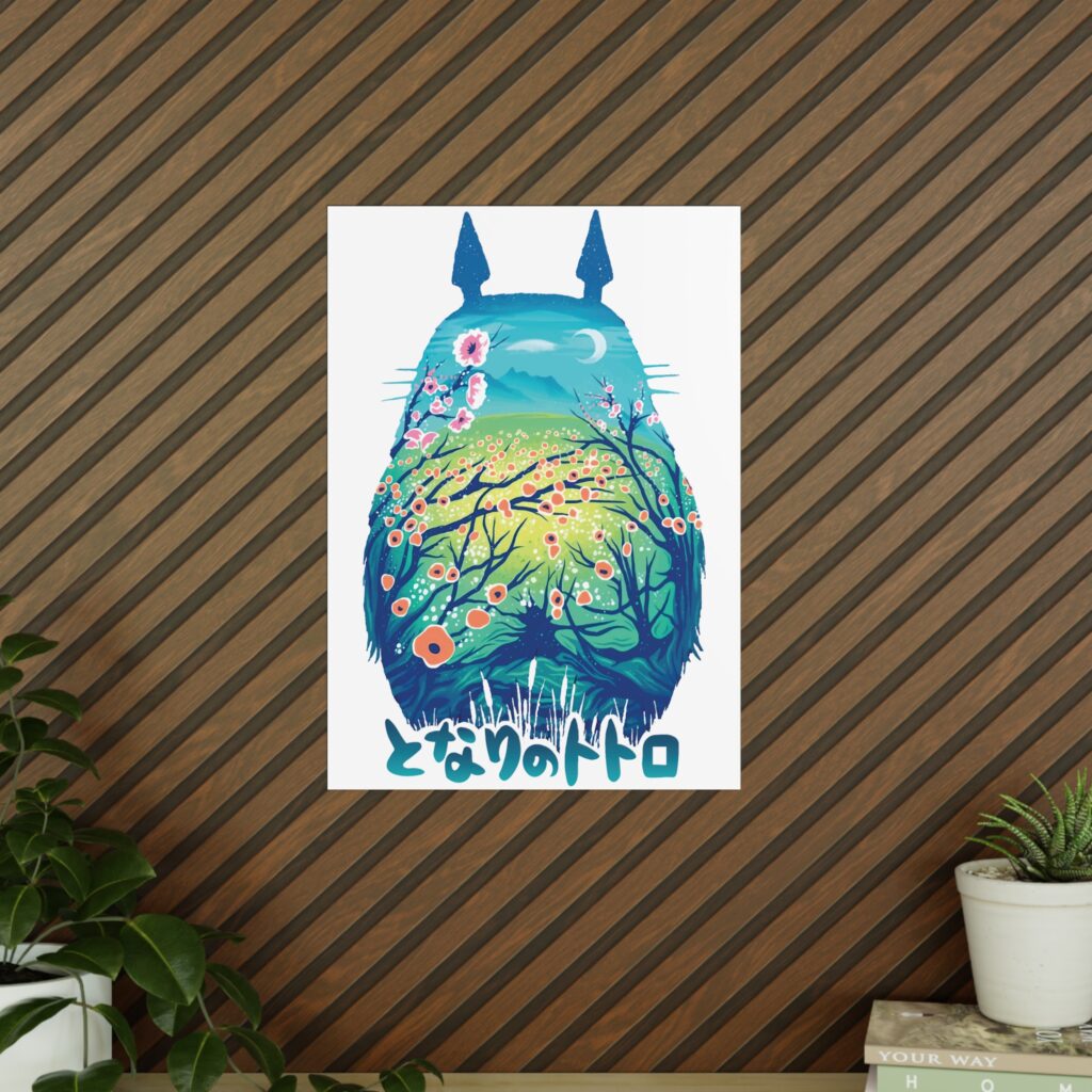 Poster Totoro Ghibli - Ghibli Shop